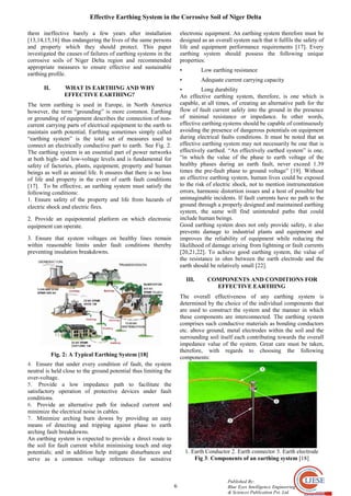 Effective Earthing System in the Corrosive Soil of Niger Delta | PDF