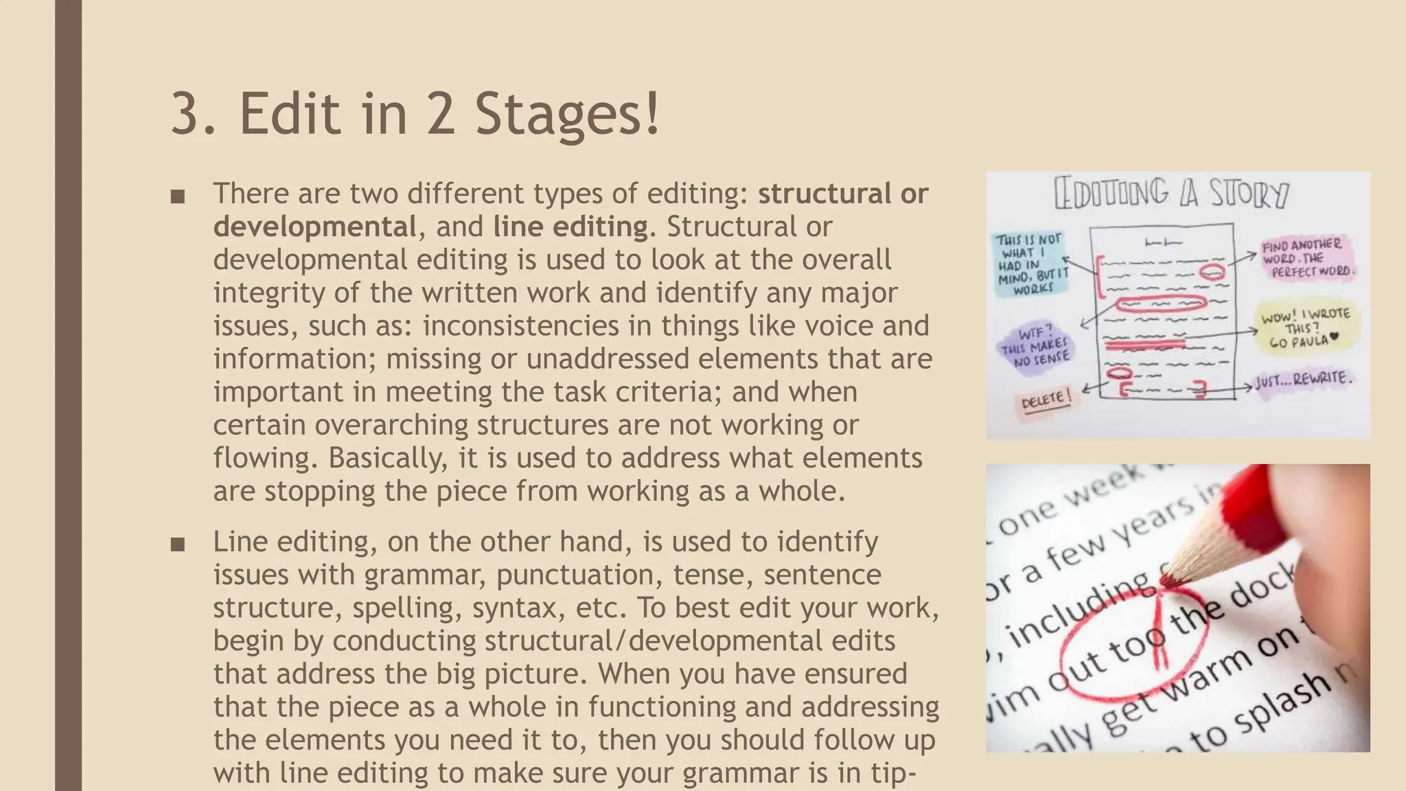 Effective Editing Strategies for Secondary Students.pptx | Resume ...