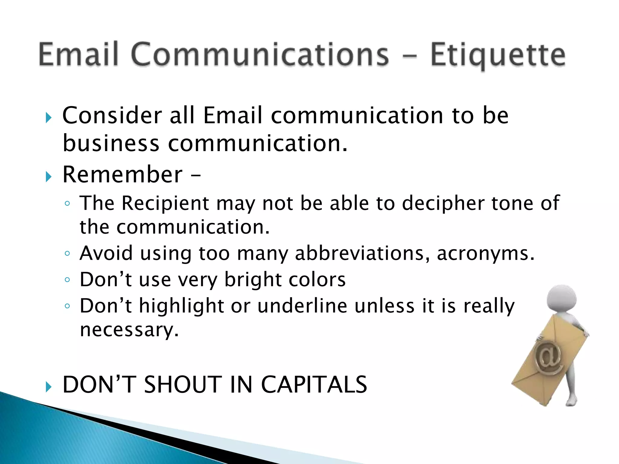 Effective email communication | PPSX