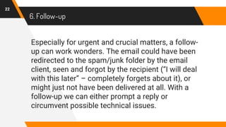 Effective email communication | PPTX