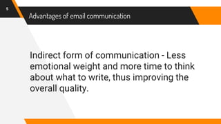 Effective email communication | PPTX