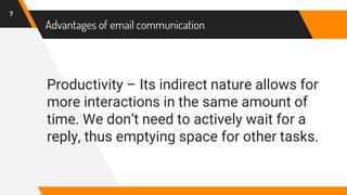 Effective email communication | PPTX