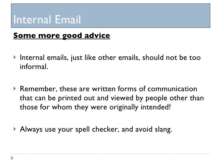 Effective Email Presentation 102109