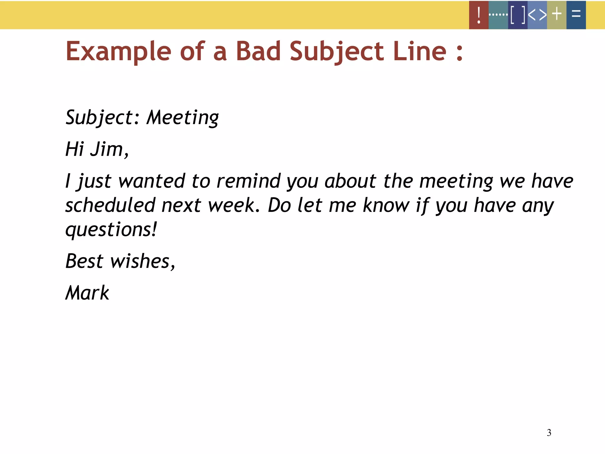 Effective email writing skills | PPT