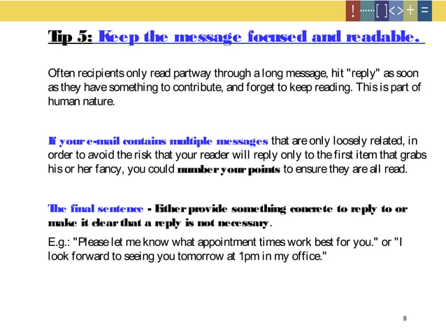 Effective email writing skills | PPT | Email | Internet
