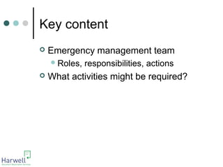 Effective emergency planning | PPT | Water Services | Home Utilities