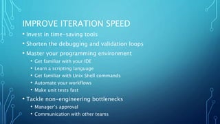 Effective engineer | PPTX