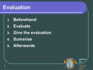 Effective Evaluation | PPT