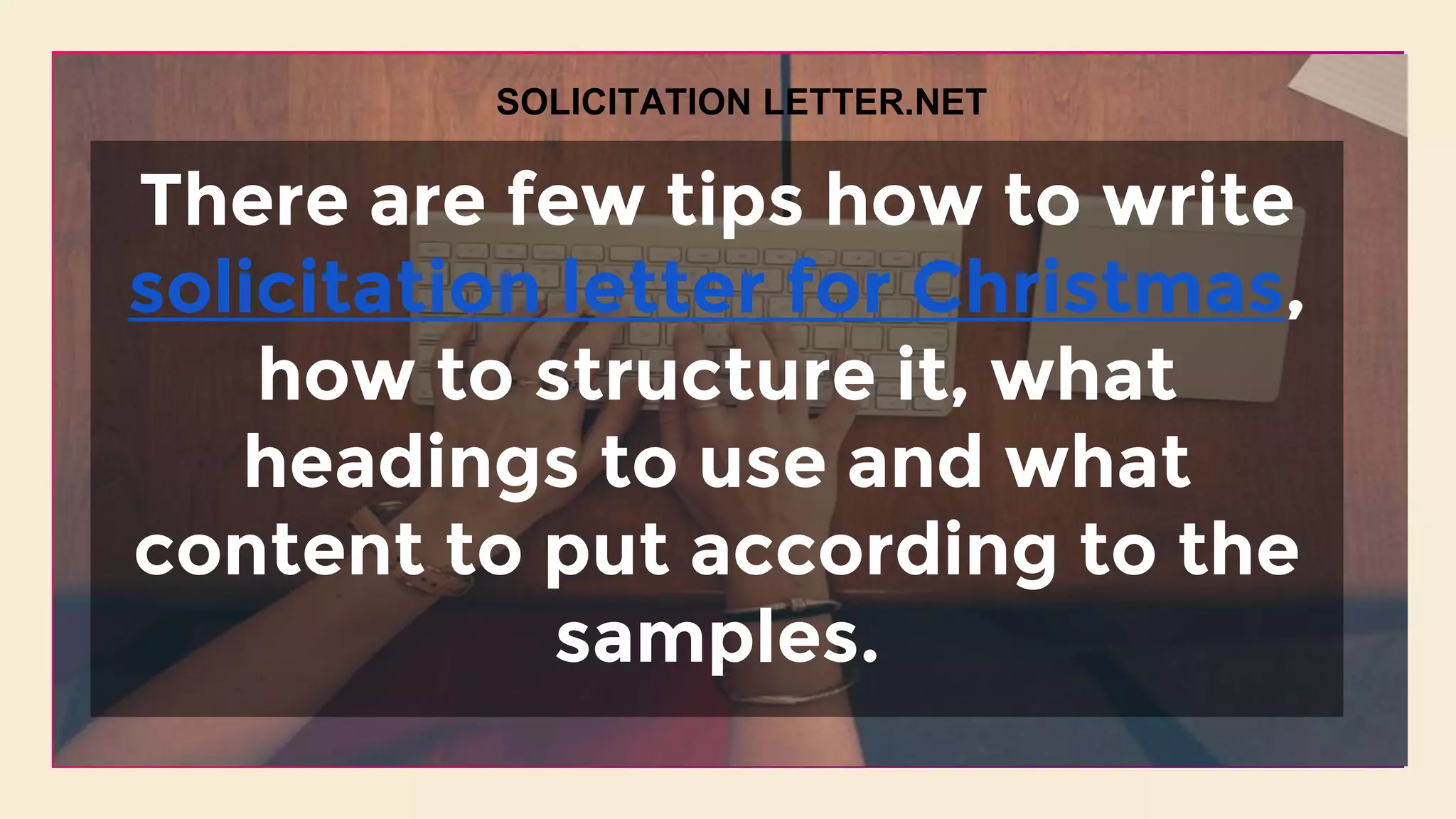 Effective Examples Of Solicitation Letter | PPT