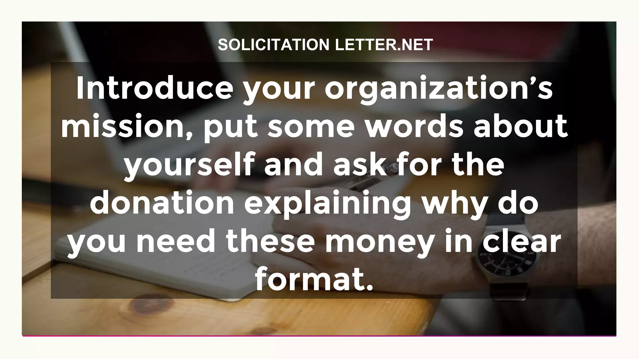 Effective Examples Of Solicitation Letter | PPTX