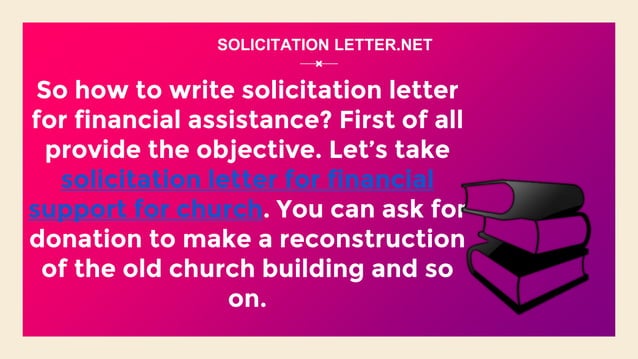 Effective Examples Of Solicitation Letter | PPT