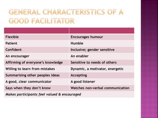 Effective facilitation top 10 tips_nicol cave | PPT