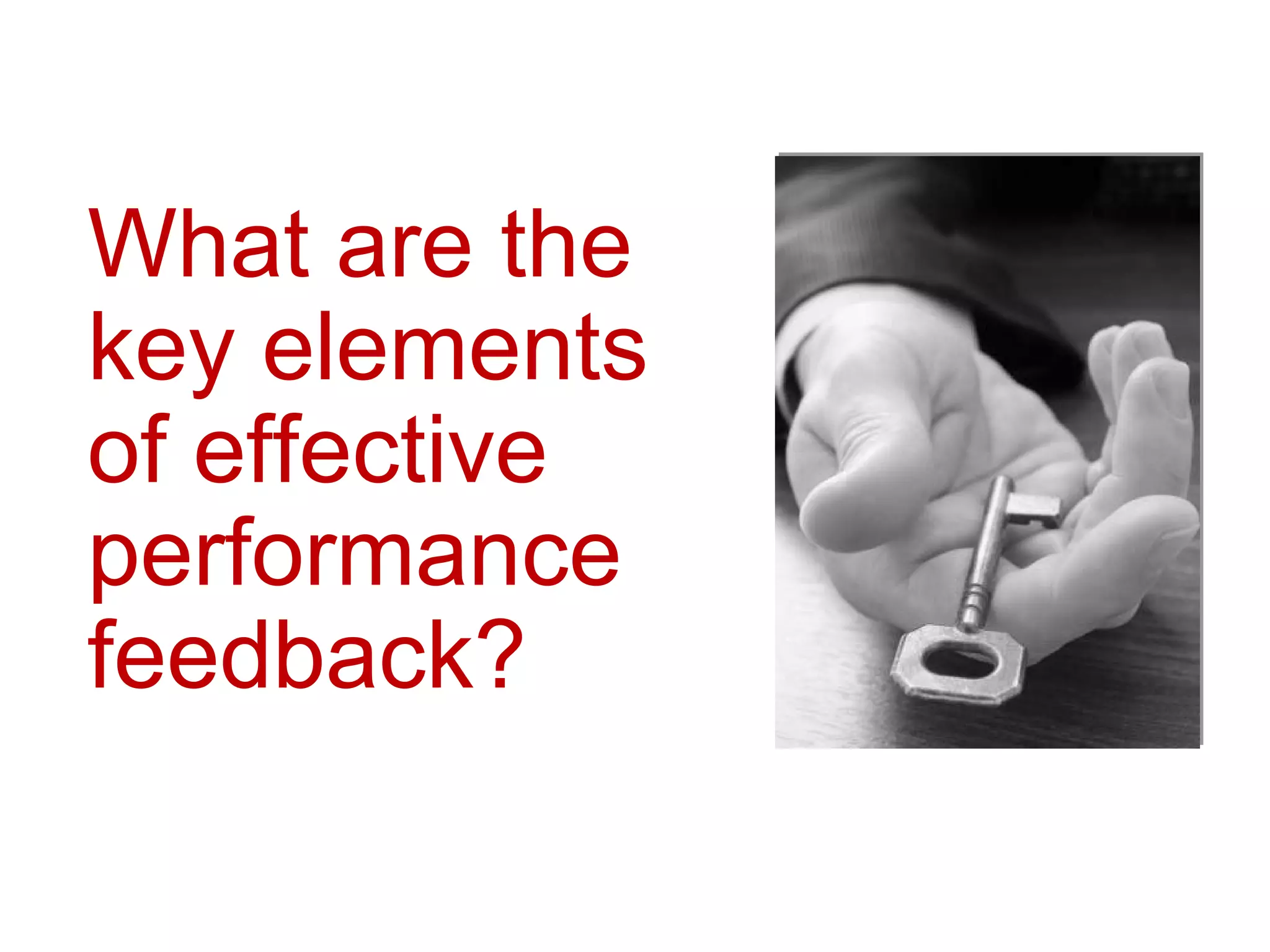 Effective feedback | PPT