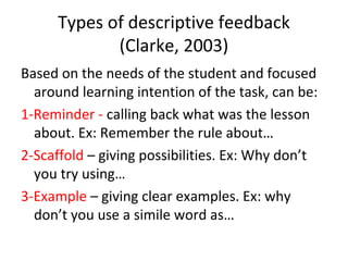 Effective feedback | PPT