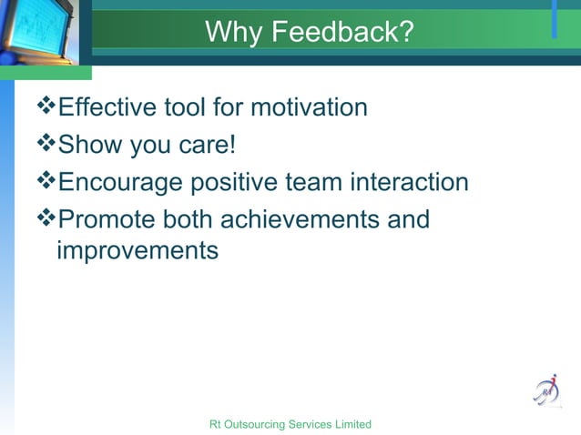 Effective feedback delivery | PPS