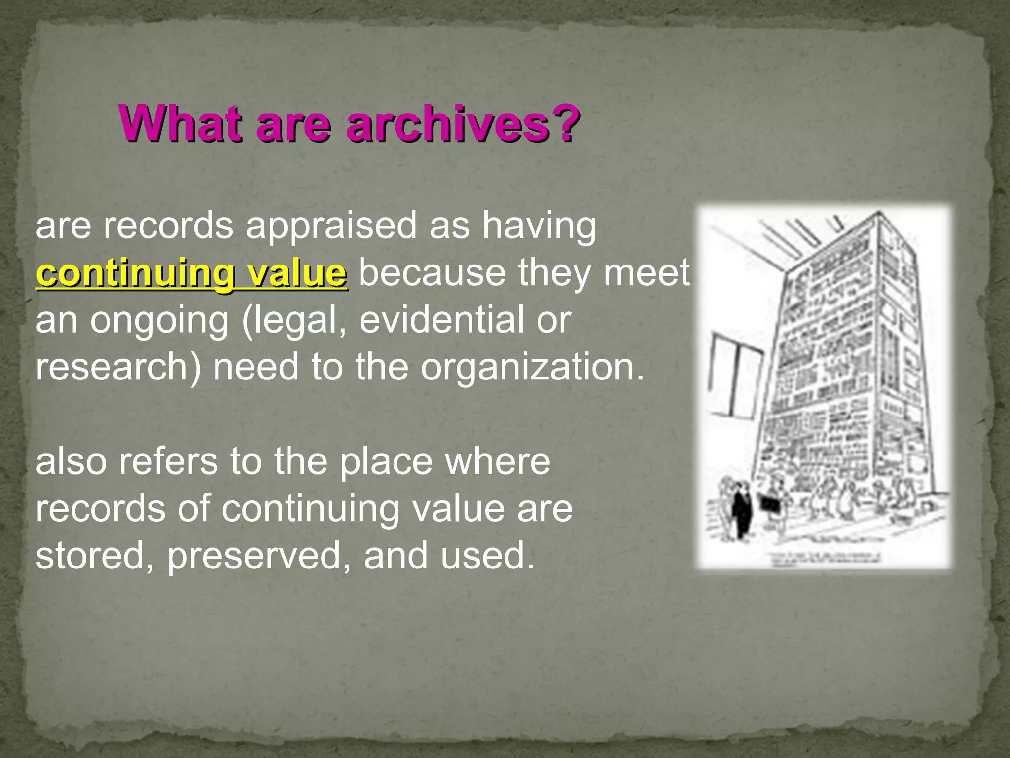 Effective filing and recording system | PPT