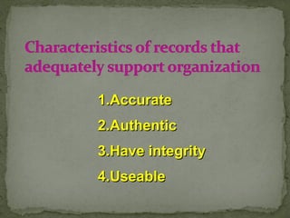 Effective filing and recording system | PPT