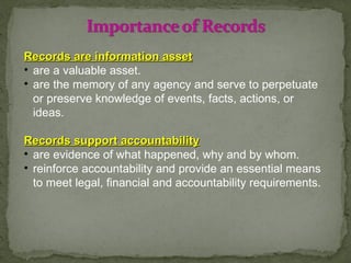 Effective filing and recording system | PPT