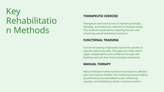 Effective Functional Rehabilitation Using Exercise Physiology in ...