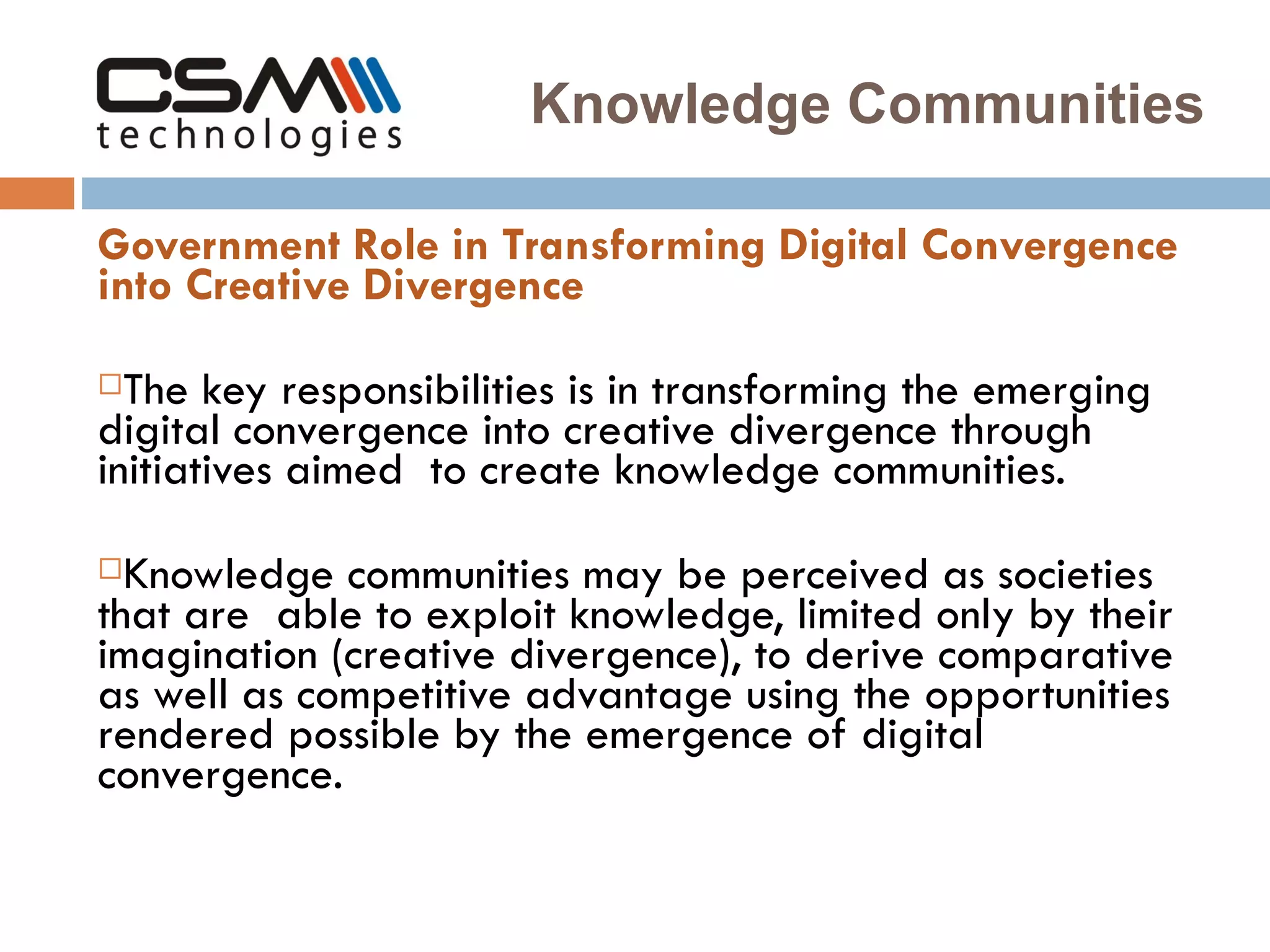 Effective Governance-CSM | PPT | Business | Business and Finance