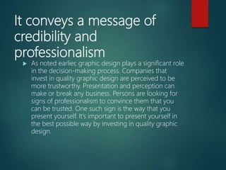Effective graphic communication | PPTX