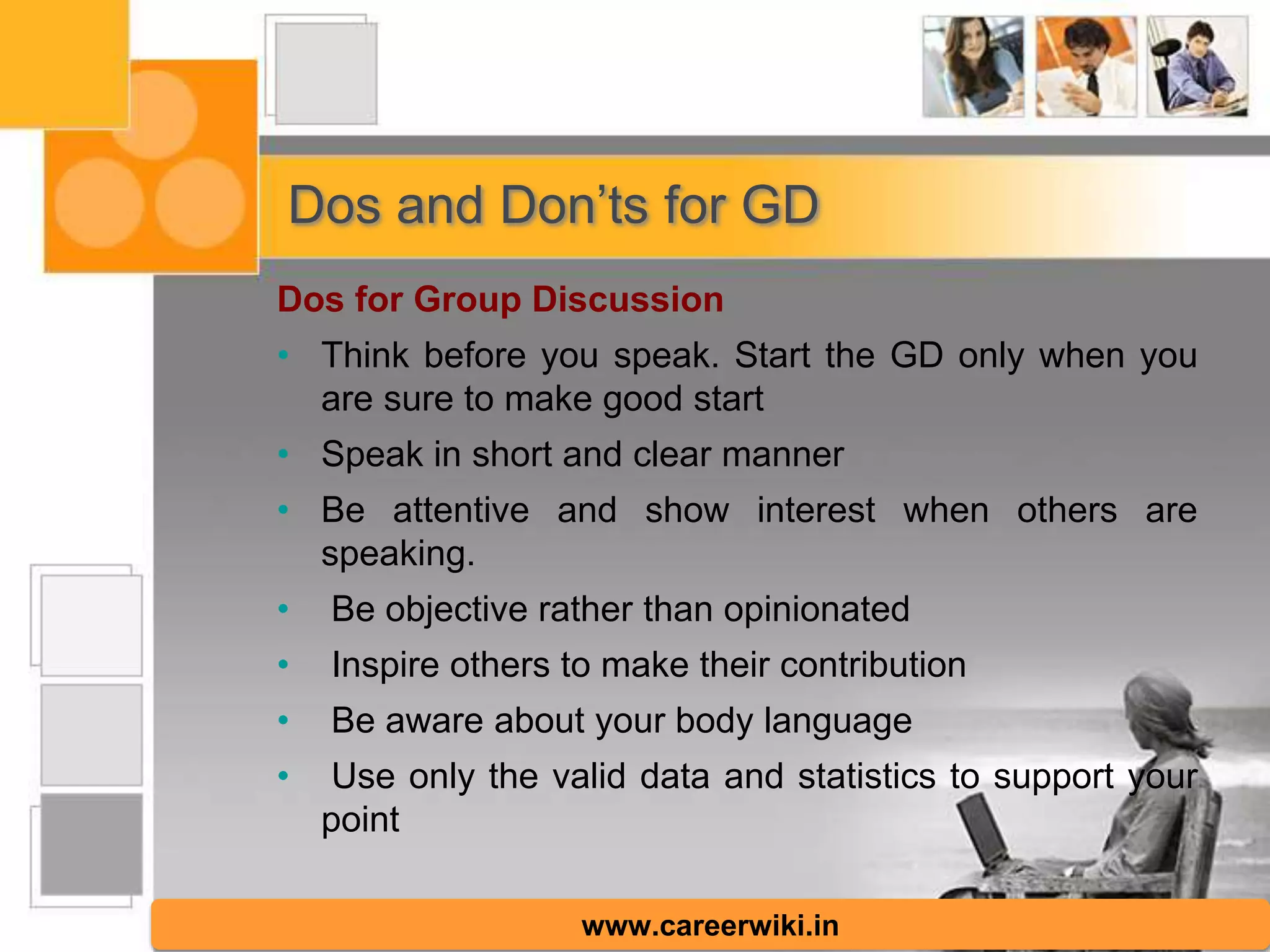 Mastering Group Discussion | PPTX | Careers