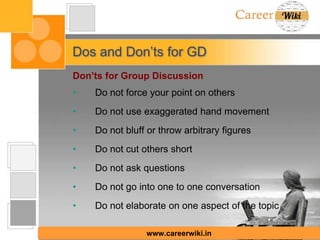 Mastering Group Discussion | PPTX