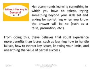 Effective handling of failure | PPSX
