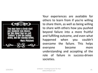 Effective handling of failure | PPSX