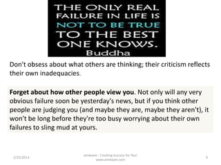 Effective handling of failure | PPSX