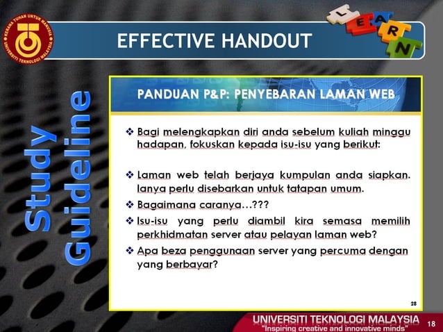 Effective Handout | PPT