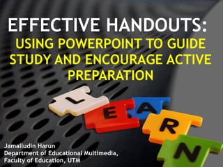 Effective Handout | PPT