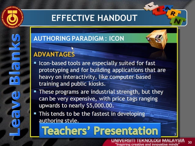 Effective Handout | PPT