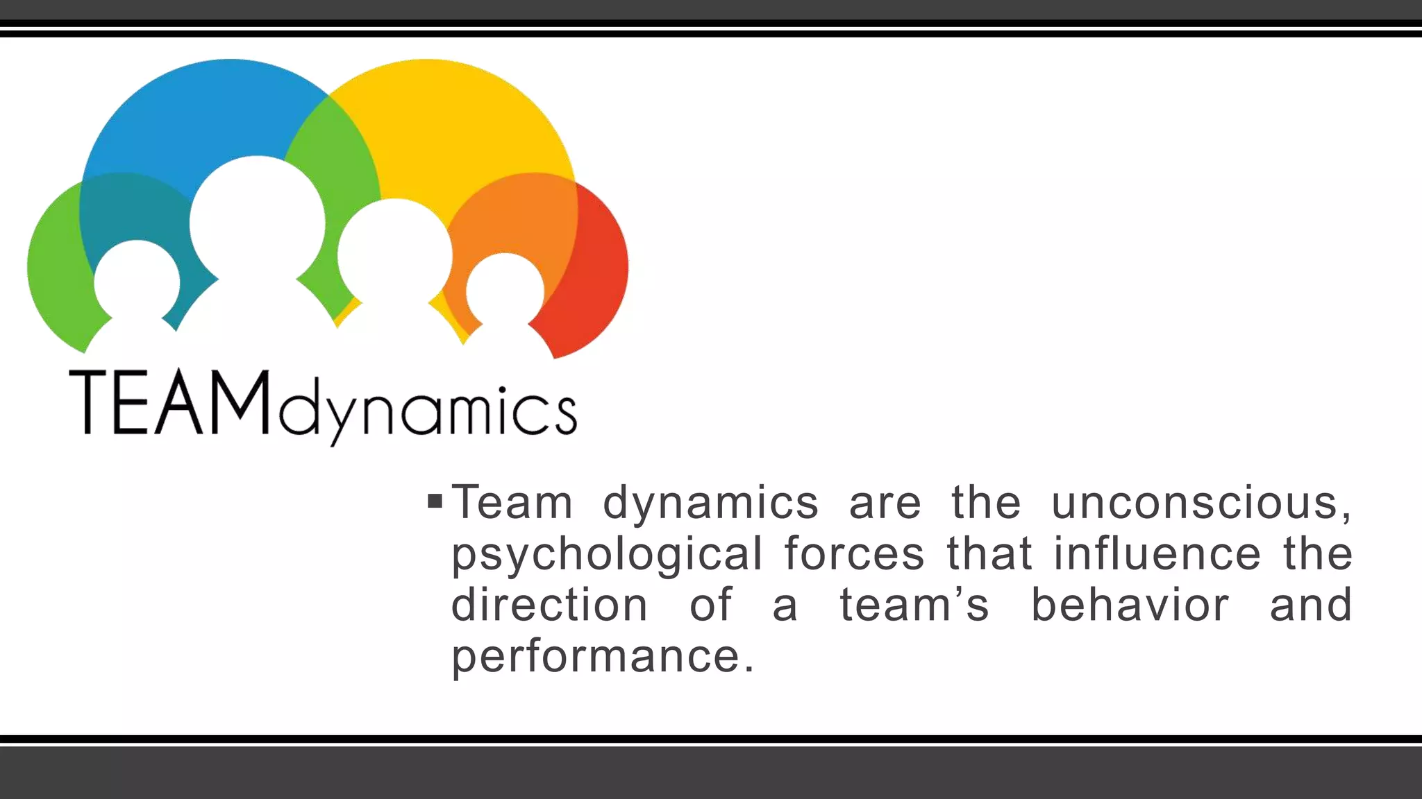 Effective High Performance Team Dynamics for Code Blue Team | PPTX