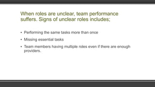 Effective High Performance Team Dynamics for Code Blue Team | PPTX