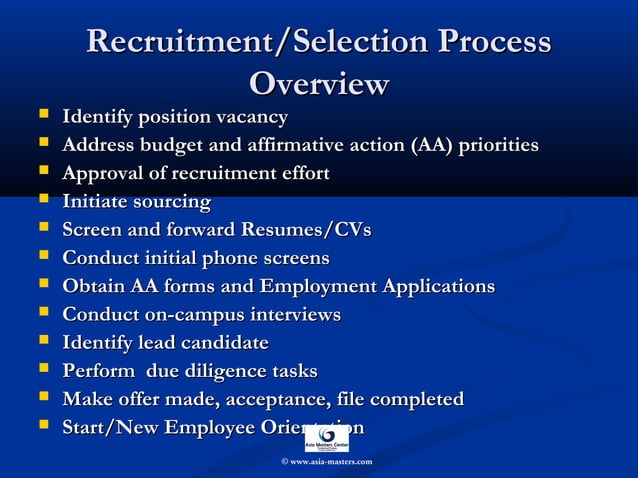 Effective Hiring Practices - Recruiting the Best Person | PPT