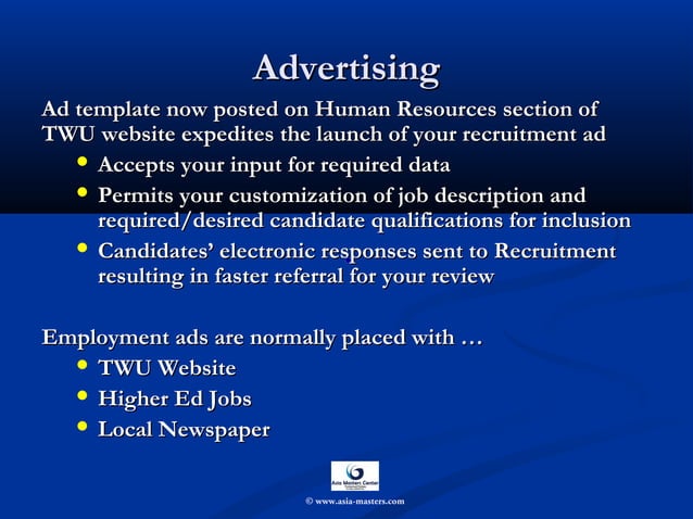 Effective Hiring Practices - Recruiting the Best Person | PPT