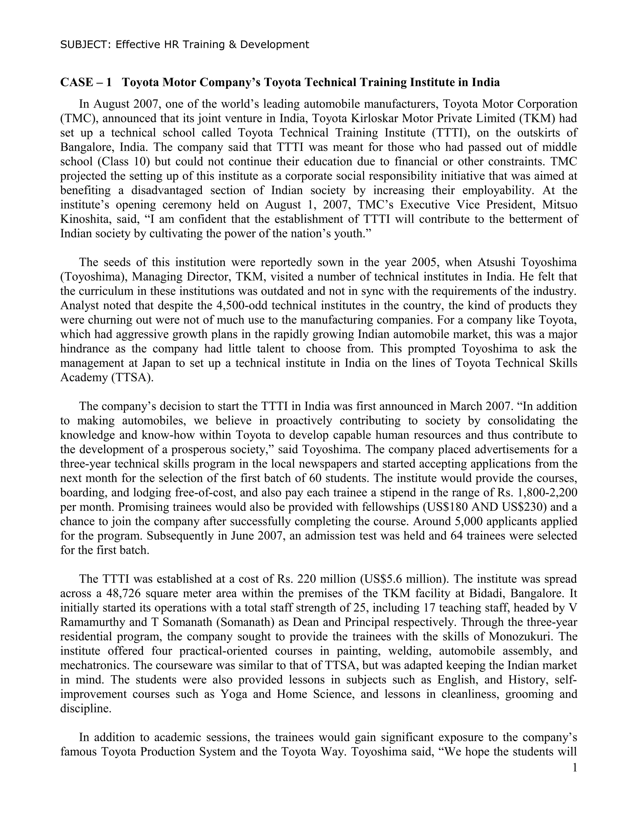 Effective hr training development | PDF