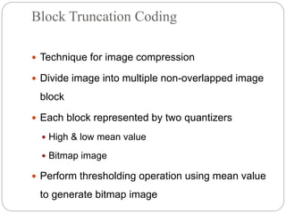 Effective image retrieval system using dot diffused | PPTX | Search | Internet