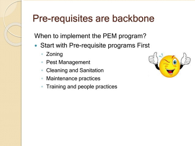 Effective implementation of pem | PPTX
