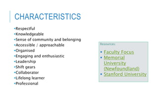 Effective instructors | PPT