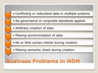 Effective Integration of SAP MDM & BODS | PPTX