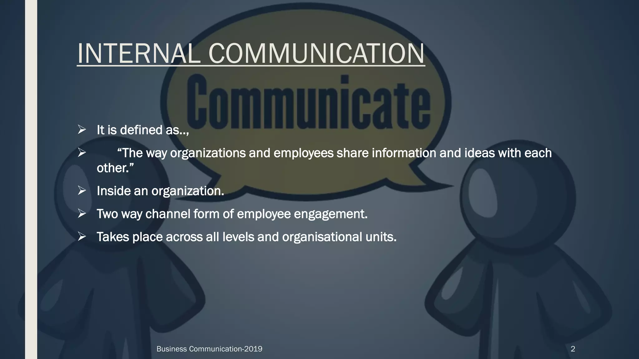 Effective internal communication in an organization | PPT