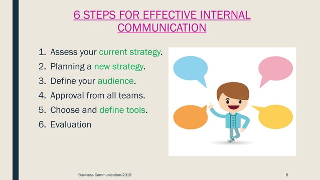 Effective internal communication in an organization | PPT