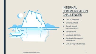 Effective internal communication in an organization | PPT