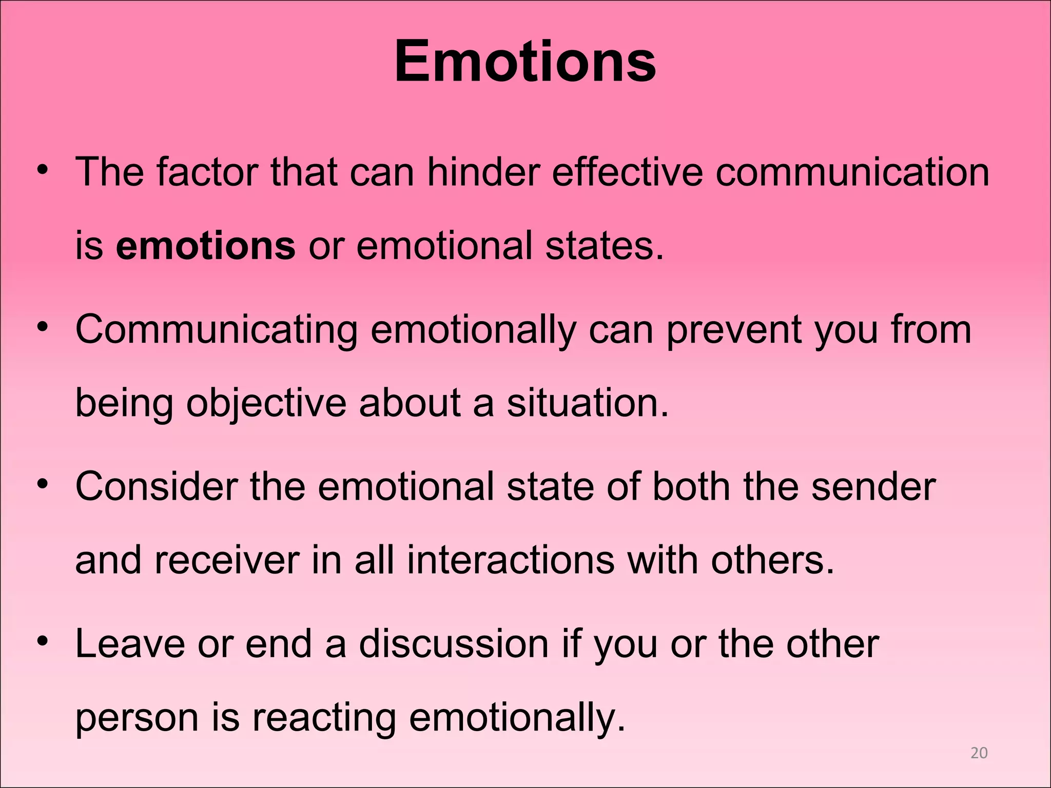 Effective interpersonal communication | PPT