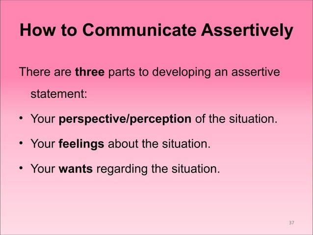 Effective interpersonal communication | PPT | Computer Networking | Computing