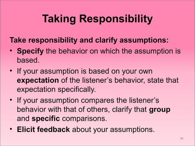 Effective interpersonal communication | PPT | Computer Networking | Computing