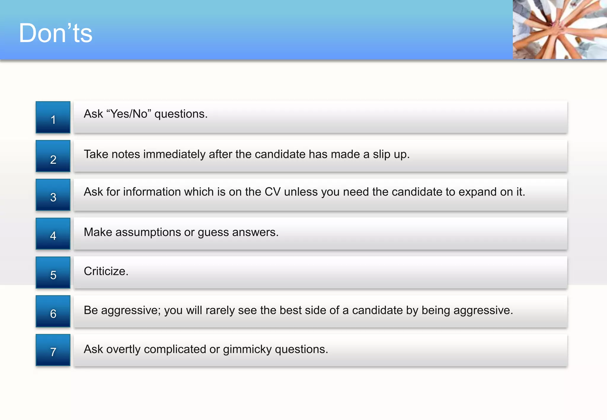Conducting Effective interview | PPTX