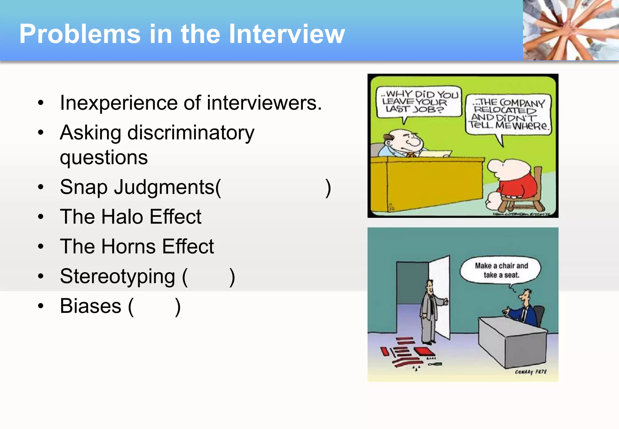 Conducting Effective interview | PPTX